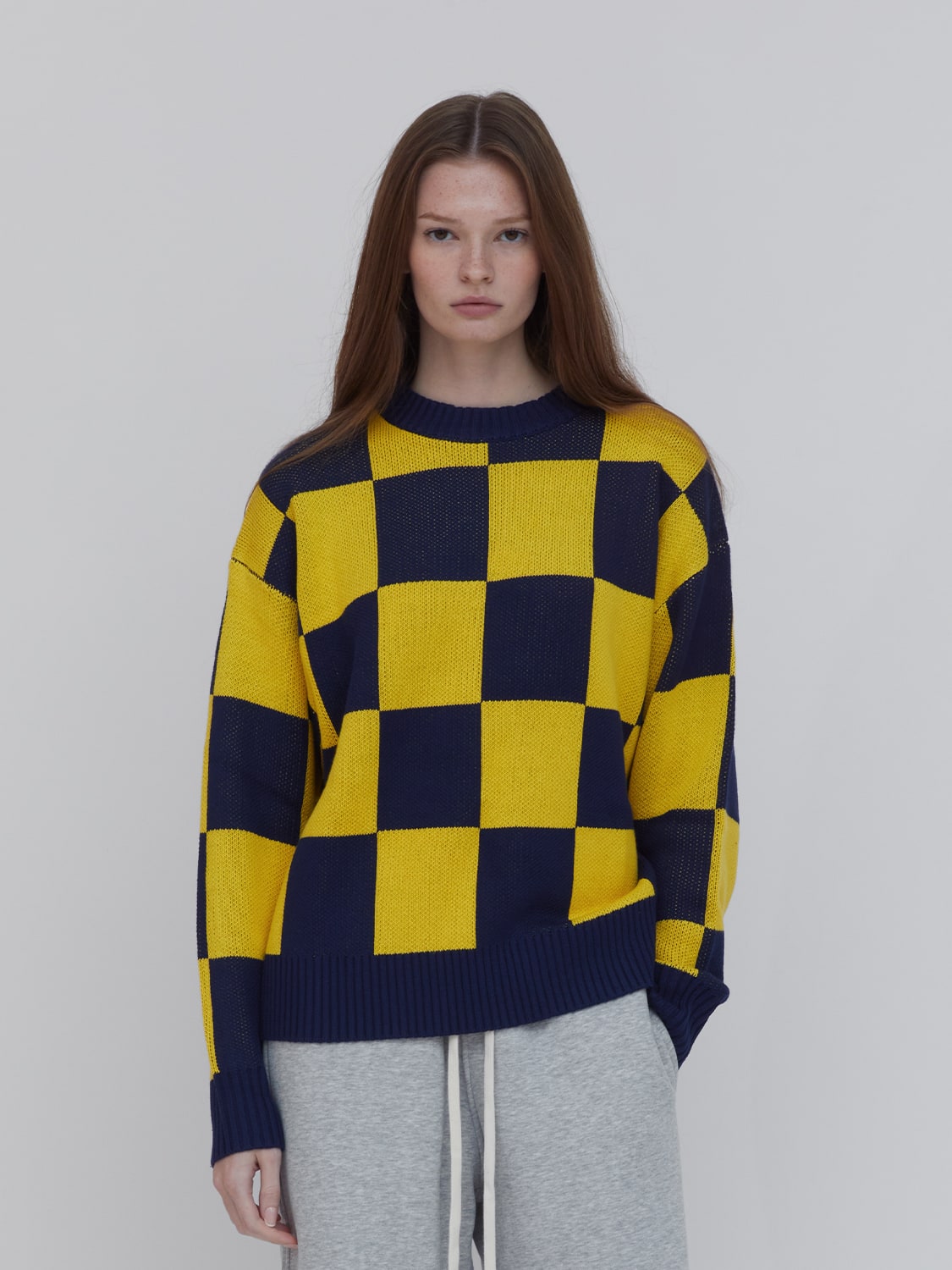 Varsity Checkerboard Sweater – One DNA